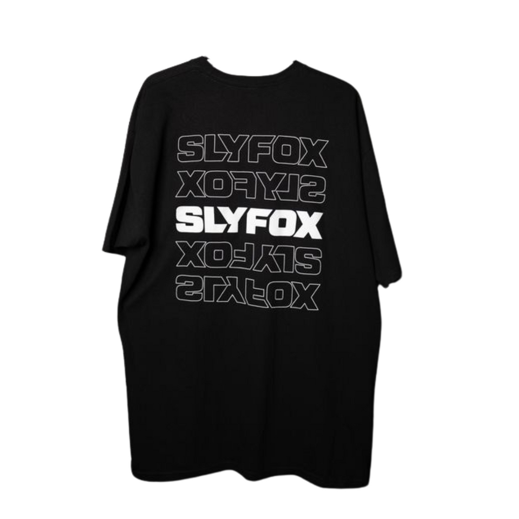SLYFOX Stacked Black Shirt