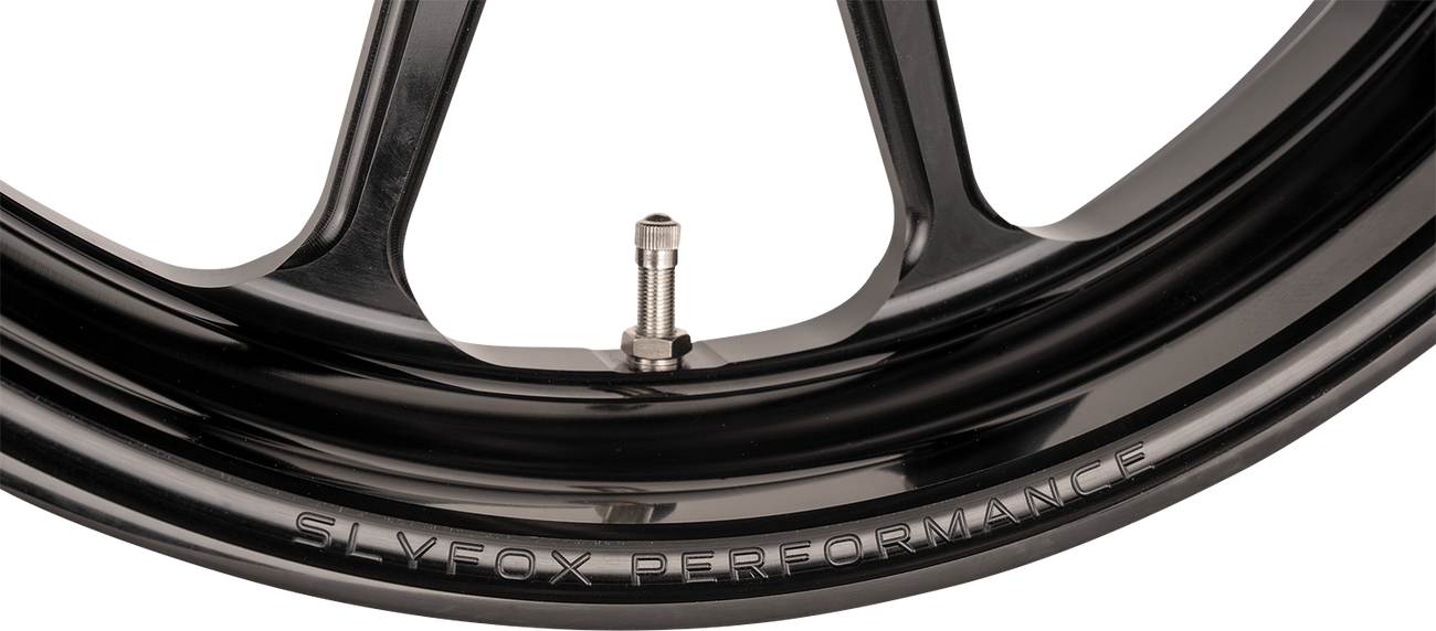 SLYFOX Wheel - Track Pro - Rear - Single Disc/with ABS - Black - 17x6