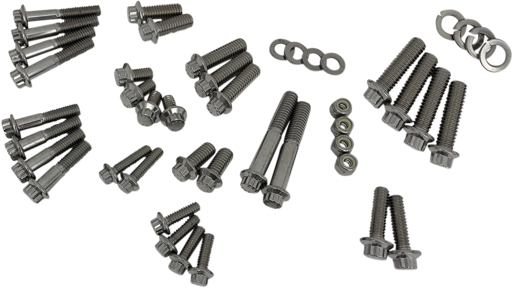 FEULING PARTS Fastener Kit - Chassis/Trim - 12-Point/Dress-Up - M8 Roa