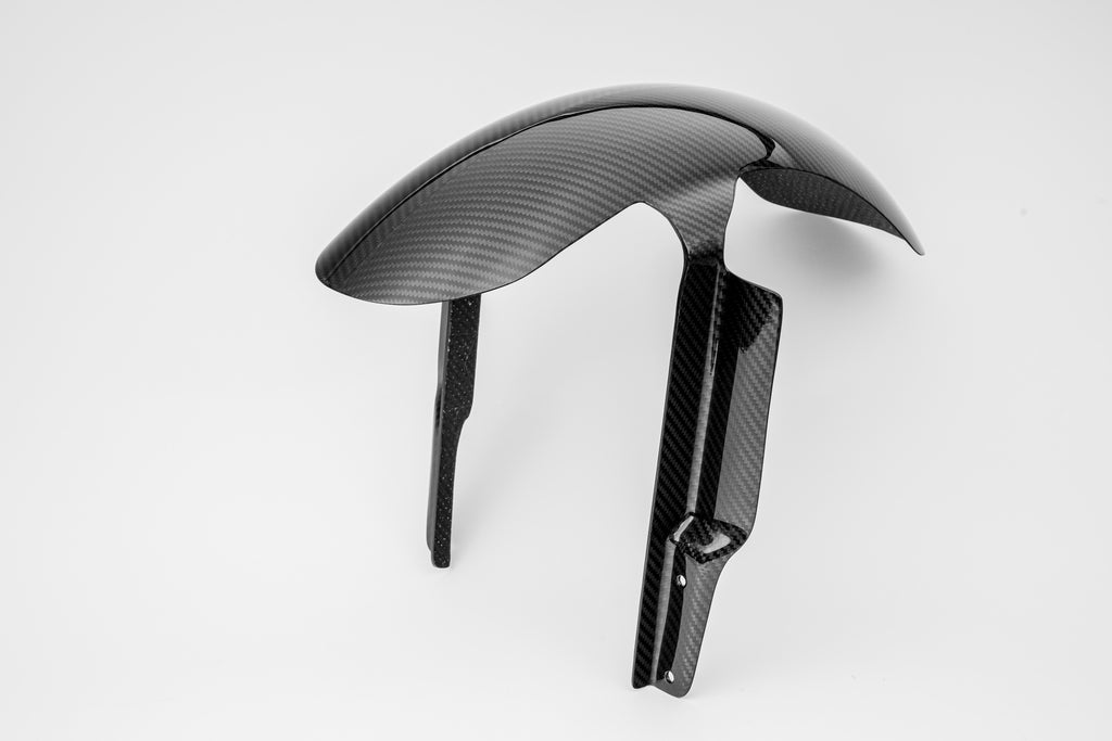 SLYFOX Carbon Front Fender (Gloss) Softail