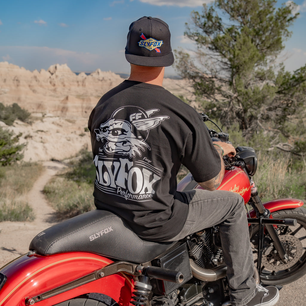 Slyfox "Fast Foxy" Black T-Shirt